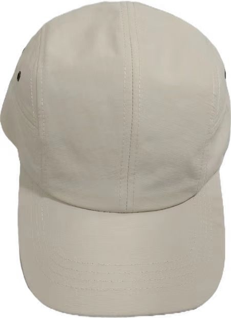 blank sports cap metal eyelets